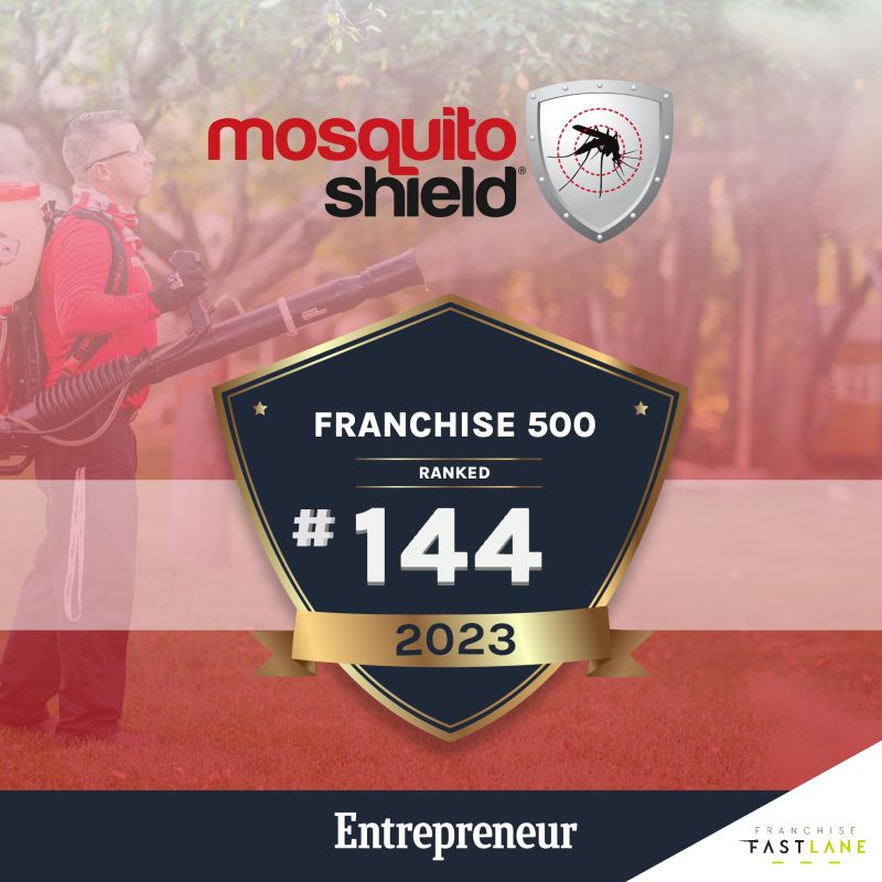 Mosquito Shield recognized as #1 in Pest Control in 2023 Entrepreneur’s ...
